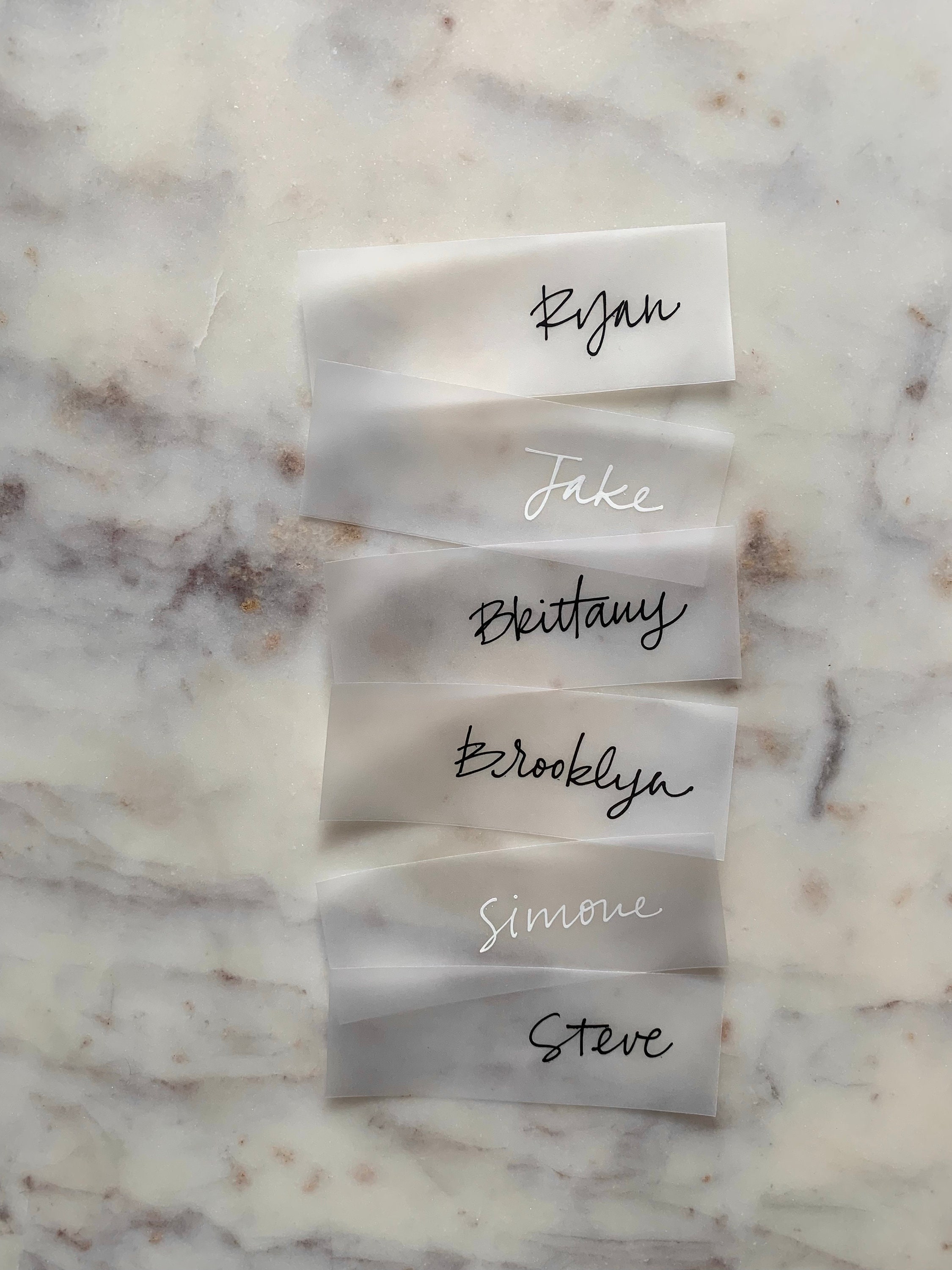 Wedding Place Cards Event Place Cards Minimalist Wedding - Etsy