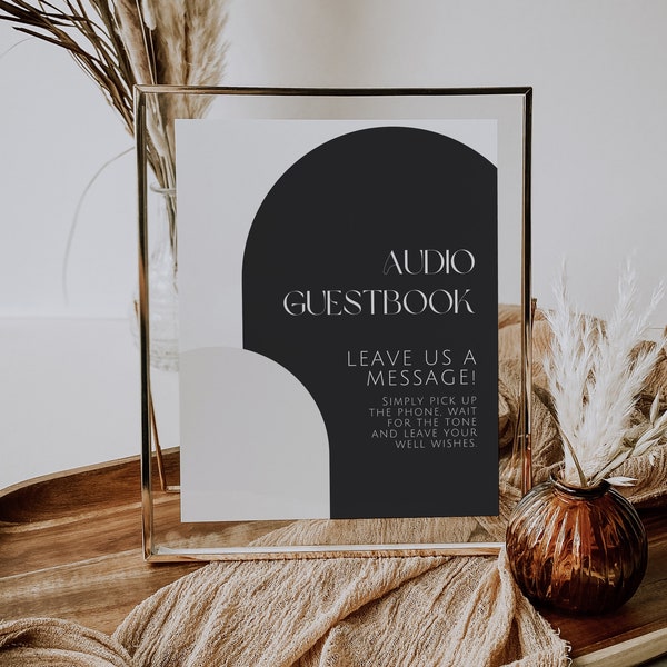 Audio Guest Book Sign - Etsy