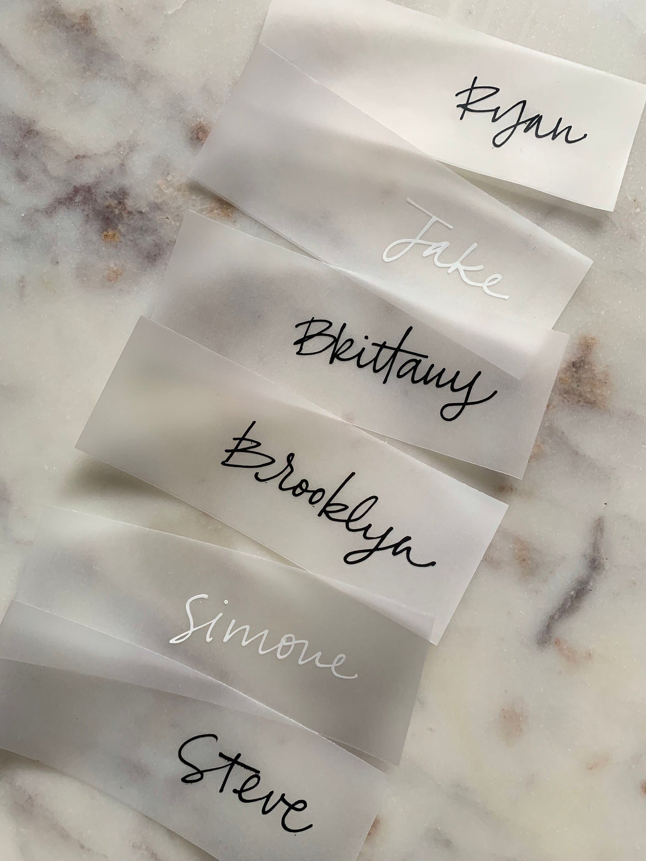 Wedding Place Cards Event Place Cards Minimalist Wedding - Etsy