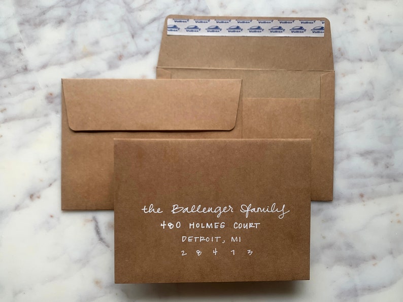 Hand-addressed Envelopes | Handwritten Envelopes | Handwritten Envelope ...