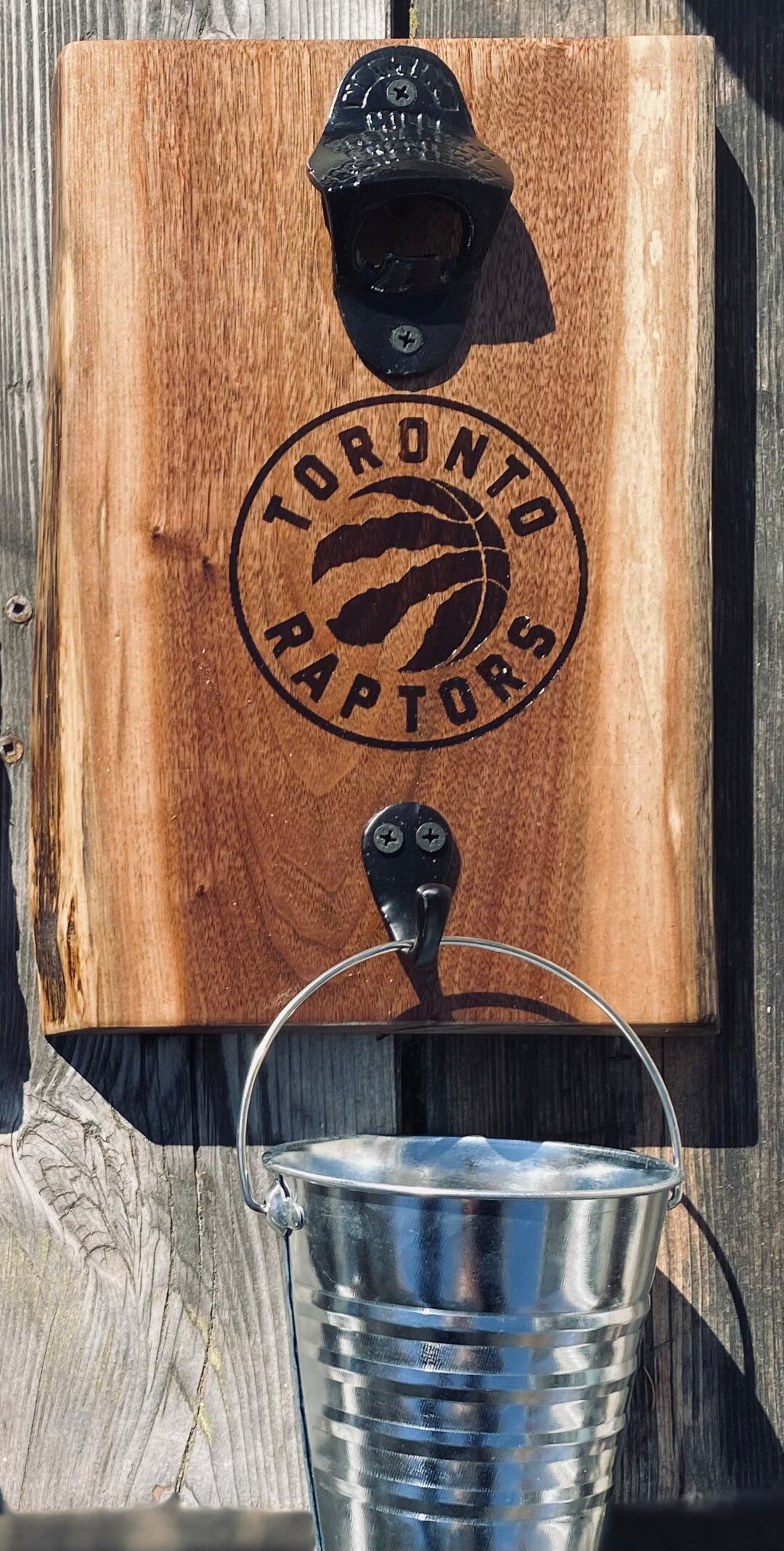 Sports Team Beer Bottle Openers. Live Edge Walnut Wood. - Etsy