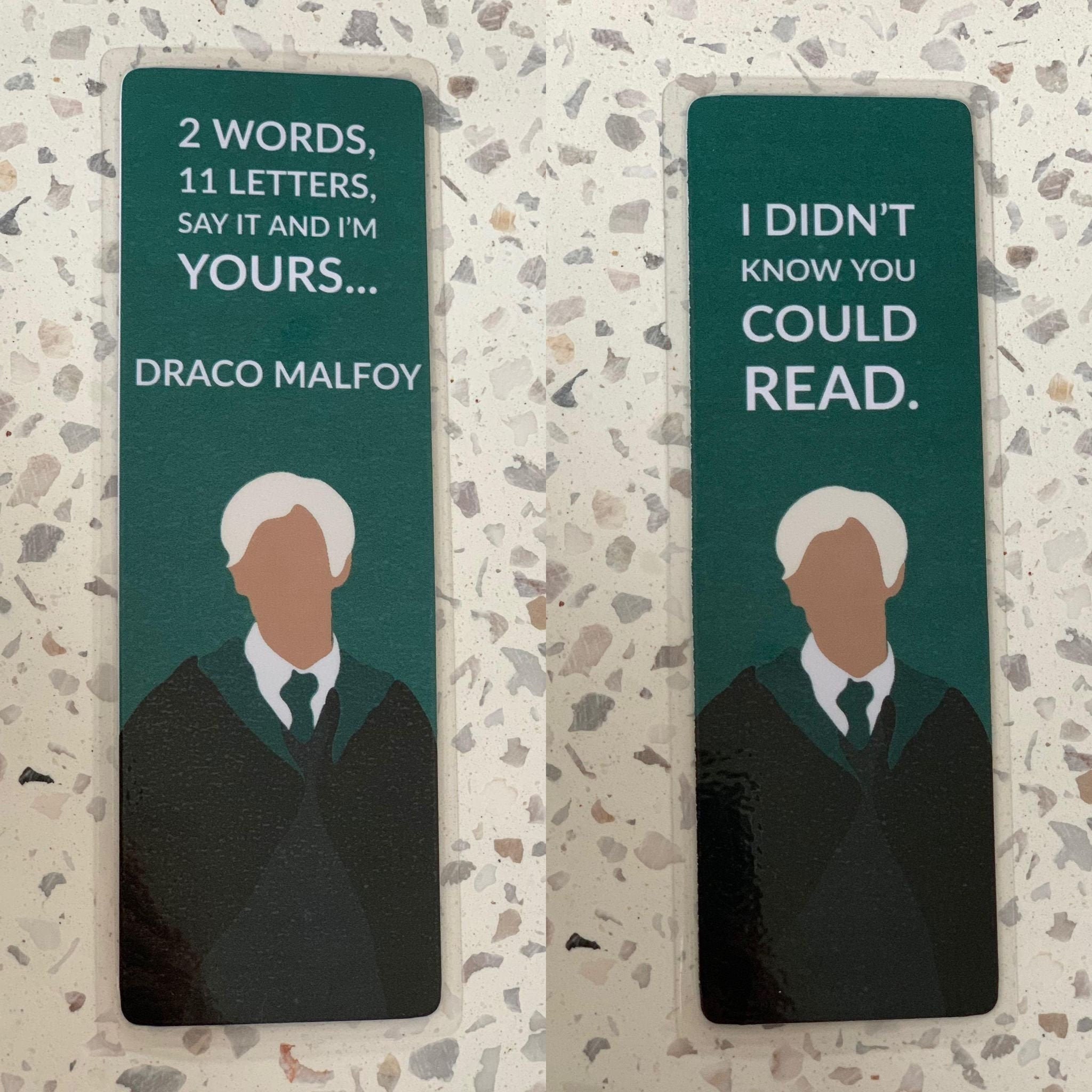 Draco Bookmarks | Etsy