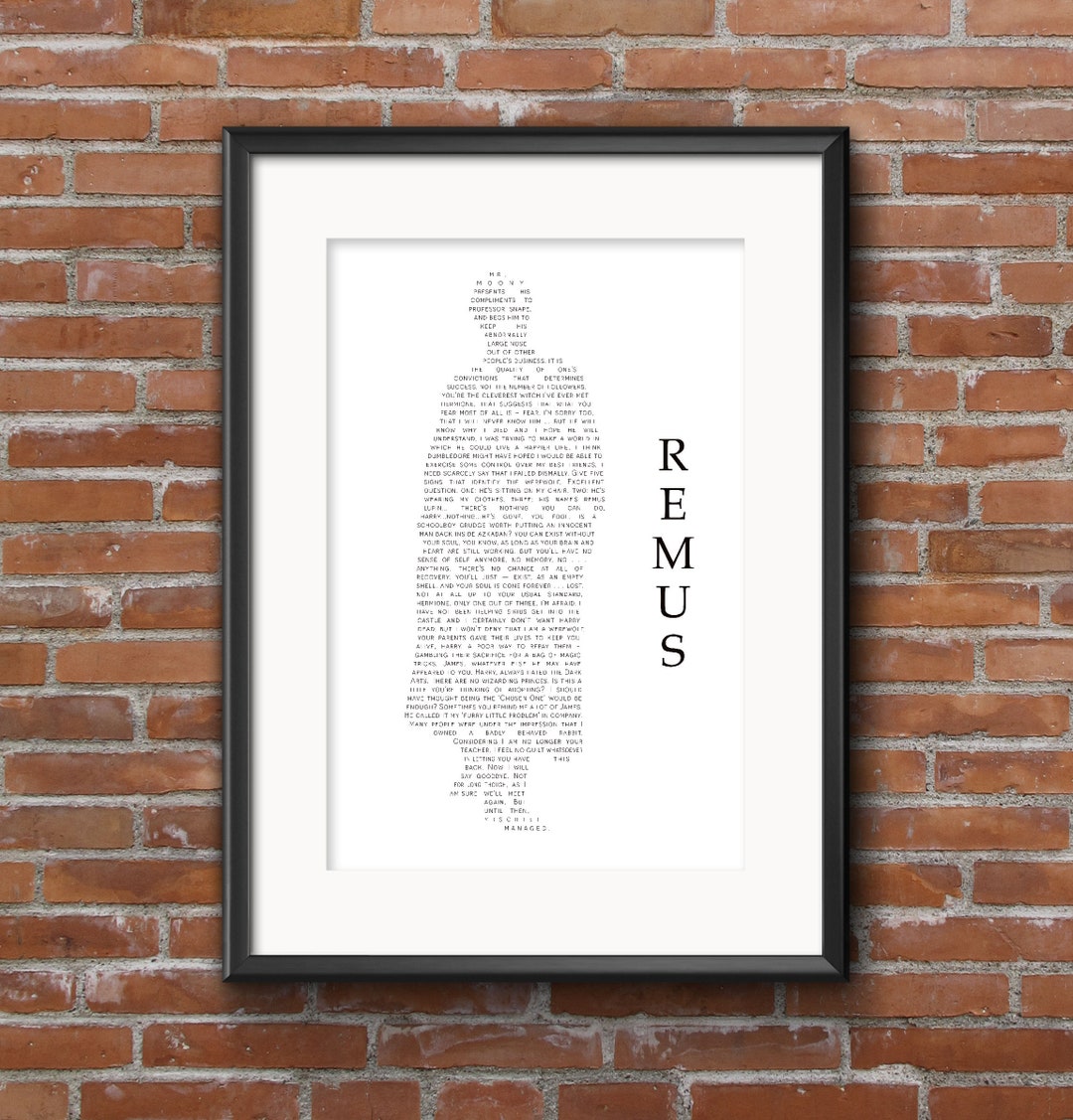 Remus Quotes - Digital Print - Etsy