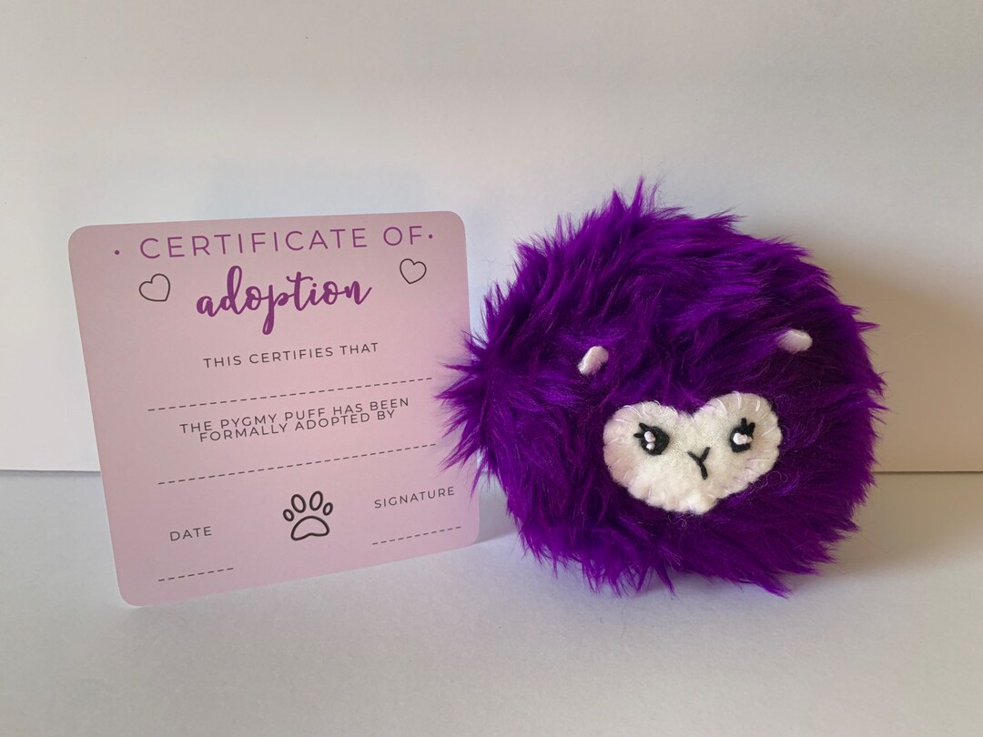 Pygmy Puff Plushie – Hand Sewn Fantasy Creature – Wizard Inspired ...