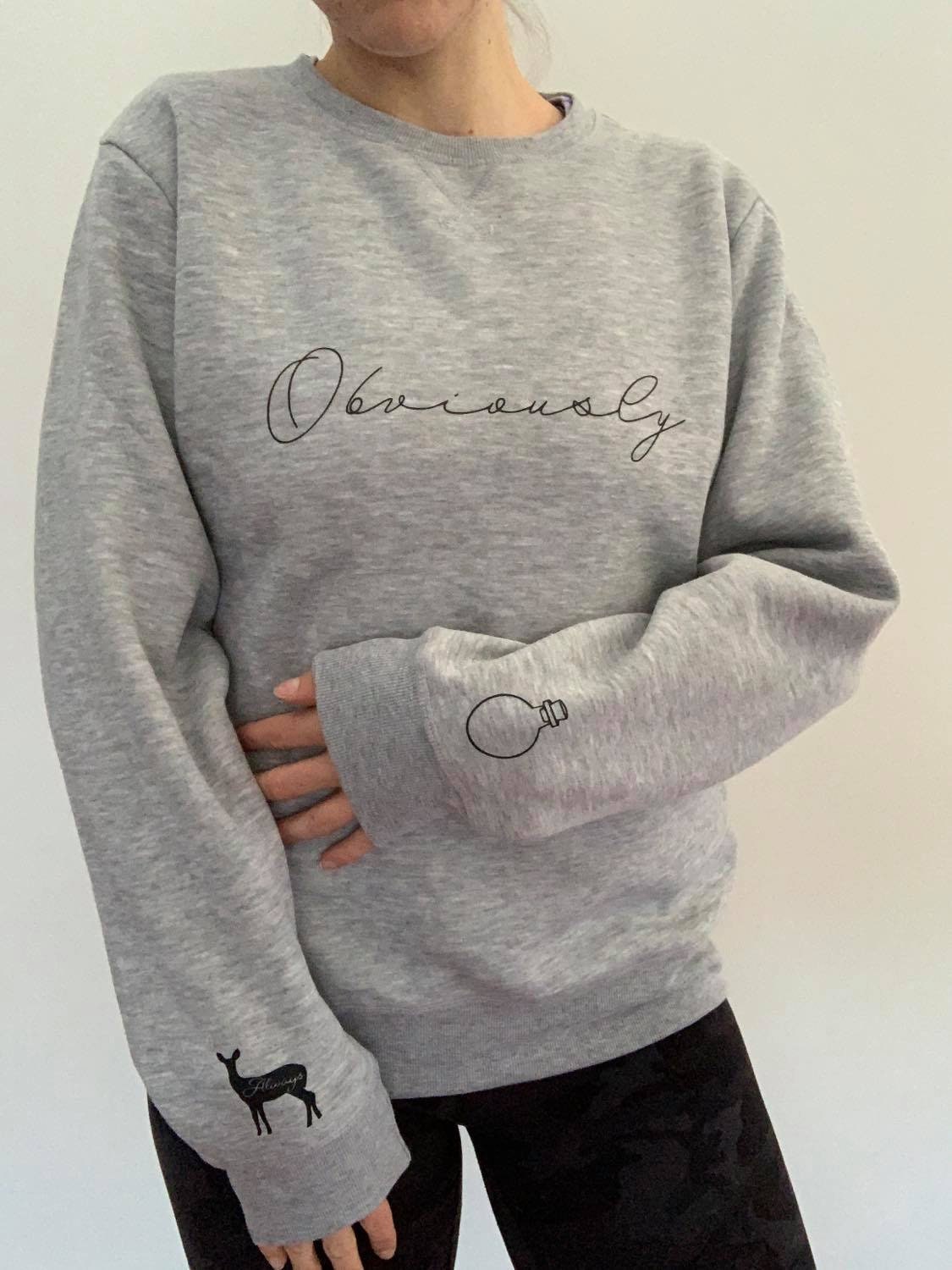Obviously Quote – Wizard Inspired Hoodie, Sweatshirt or T-shirt ...