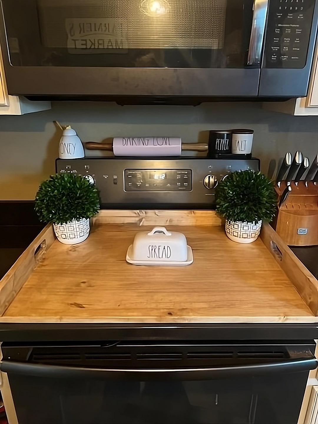 Stove Cover-pastry Board-stove Top Cover-kneading Board-bread Board ...