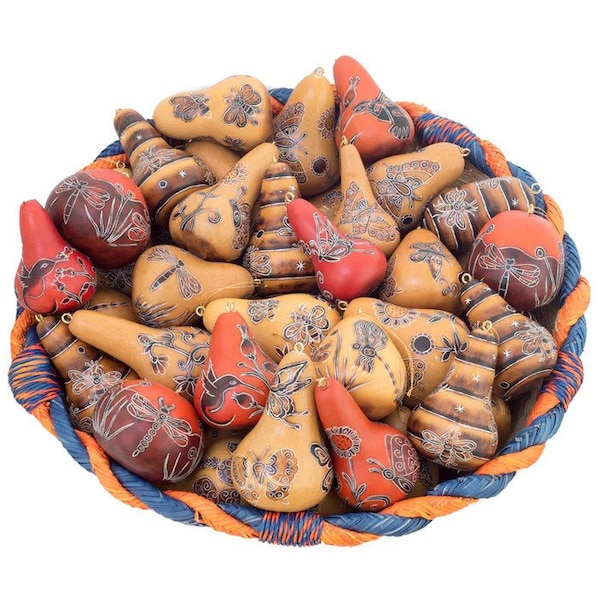 Gourd Ornaments Etsy