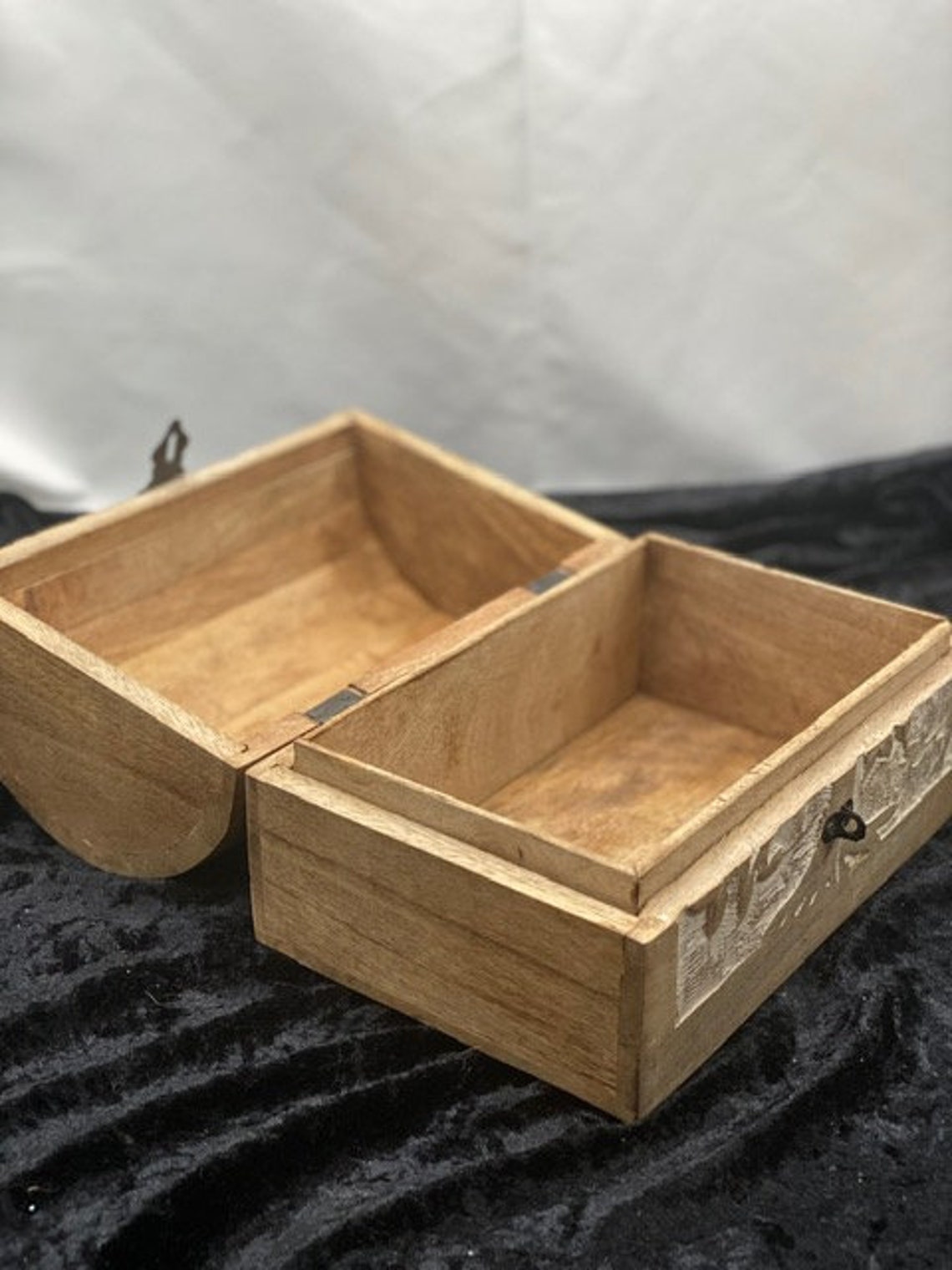 Hand Carved Wood Box-tree of Life-unique | Etsy
