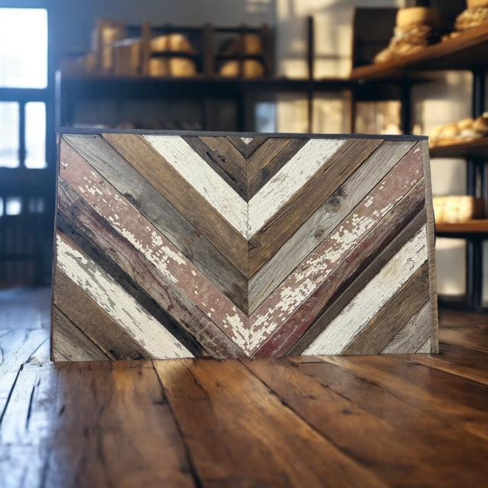 Retail Counter-cash Wrap Counter-retail Store Counter-chevron Pattern ...