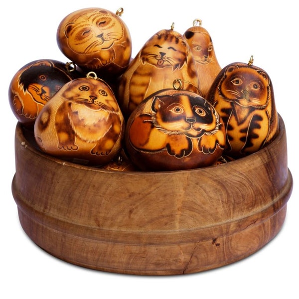 Painted Gourds - Etsy