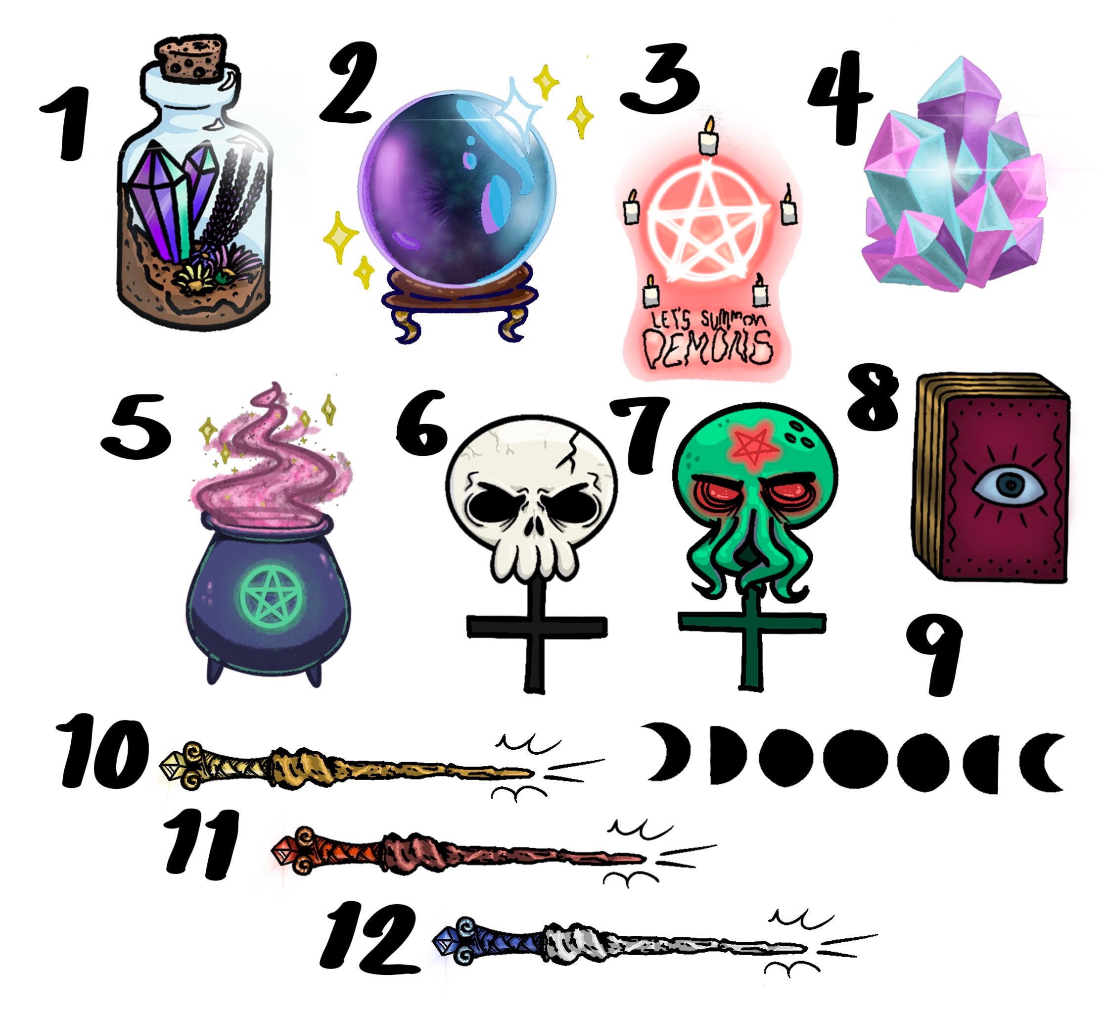 ONE Dollar Stickers - Etsy