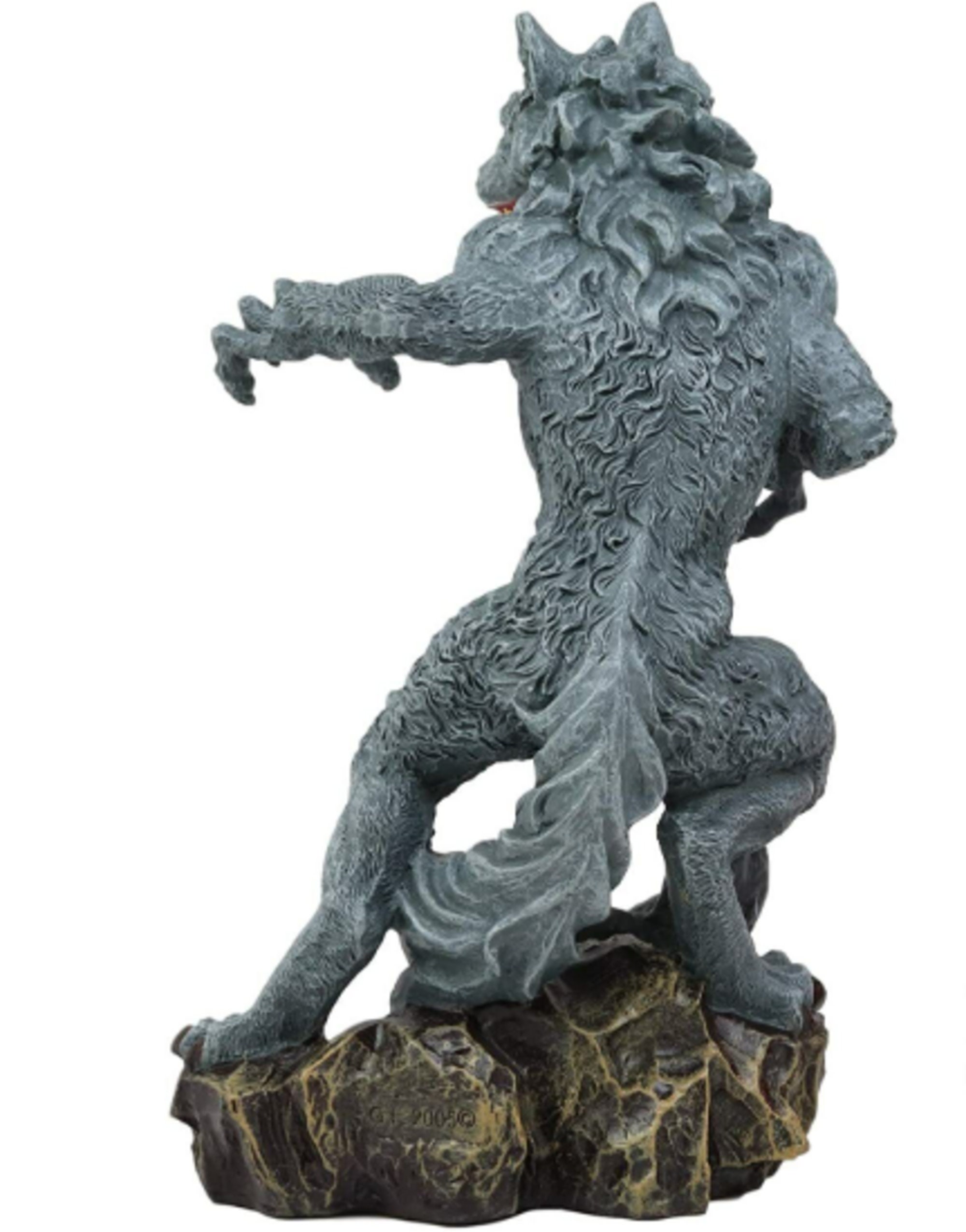 Gothic Werewolf Tea Light Candle Holder Statue Lycan Beast Wolf Man ...