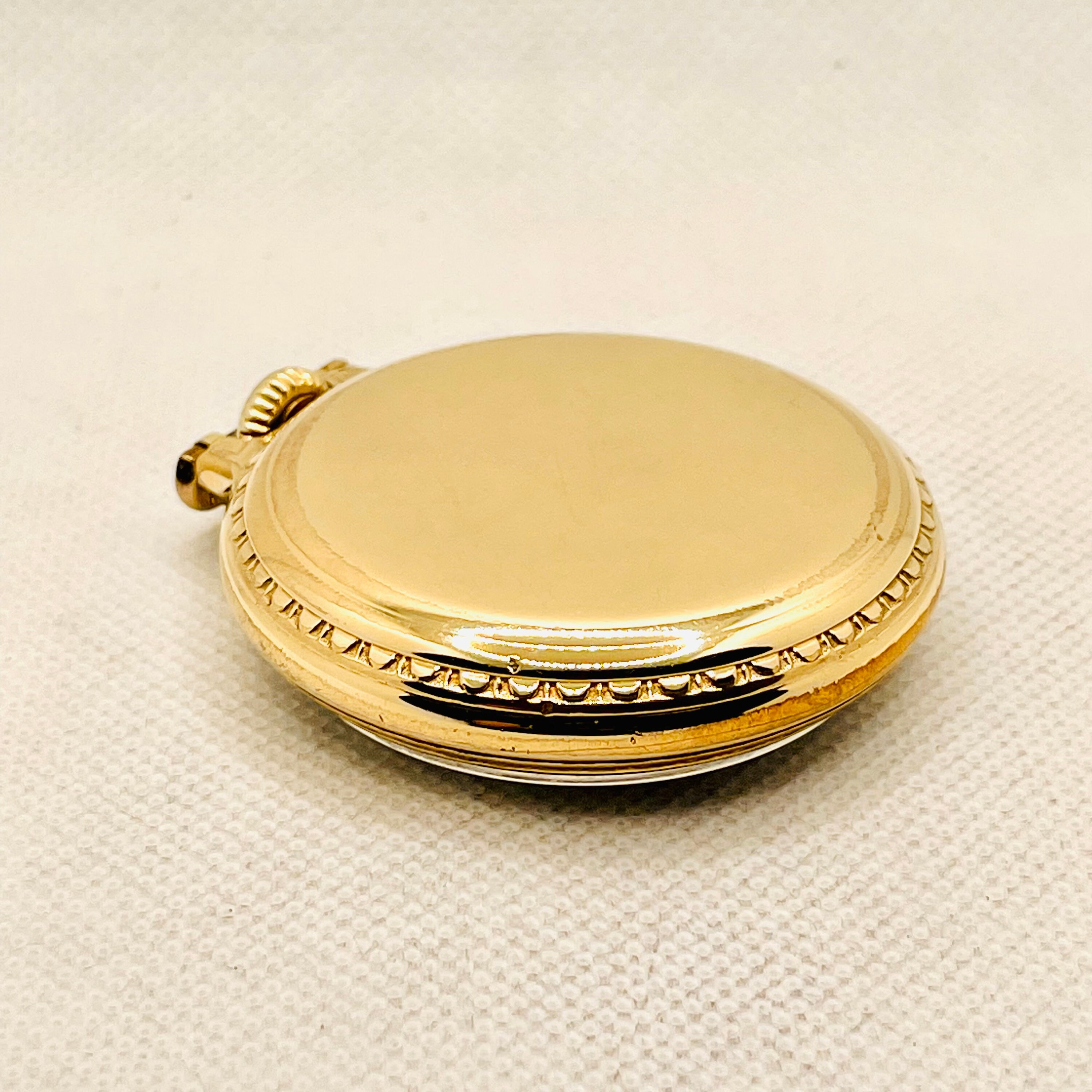 Vintage Pocket Watch-hamilton 992E Elinvar. 16s, Circa 1938 W/gold ...