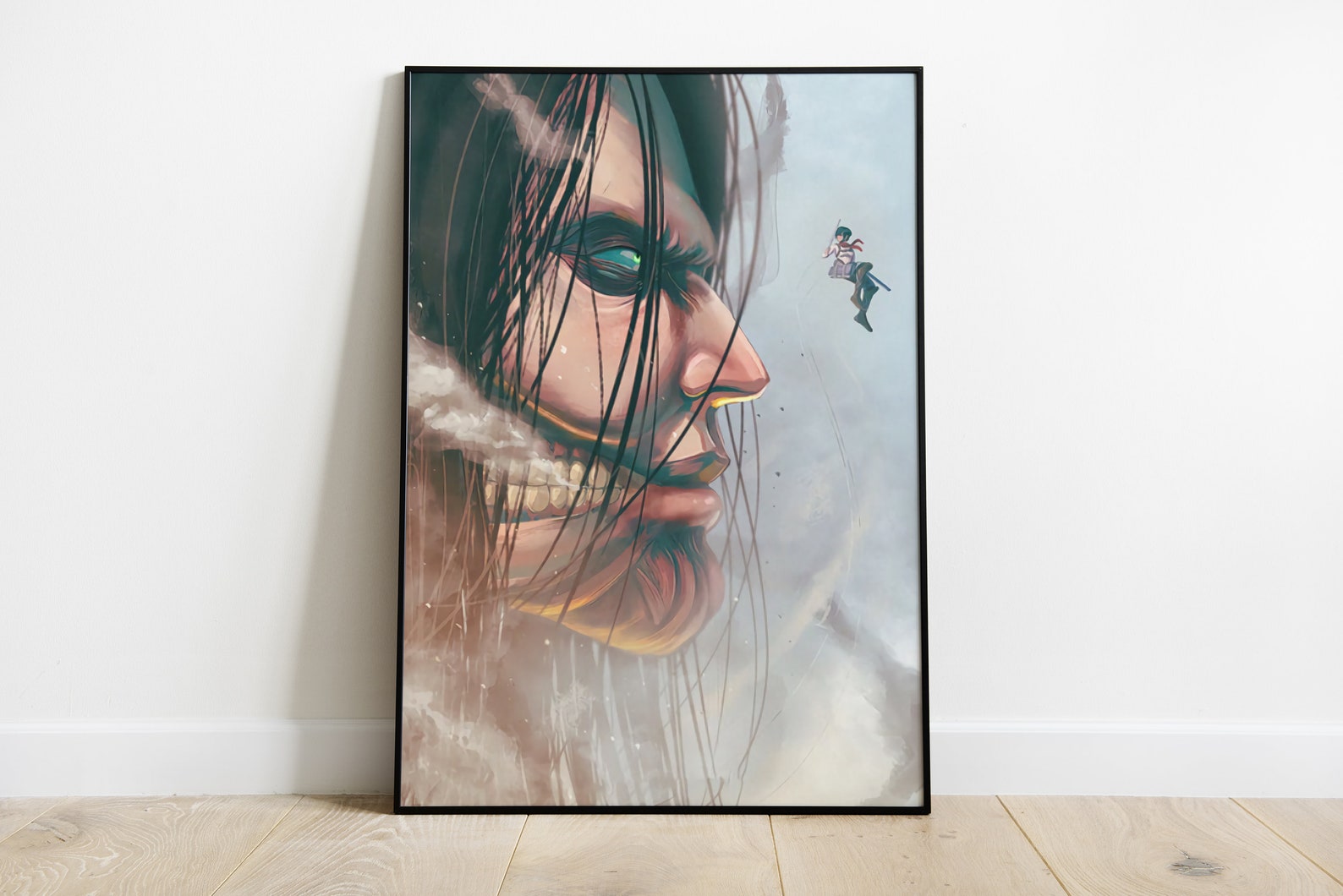 Attack on Titan Eren Yeager Poster AOT Final Season | Etsy