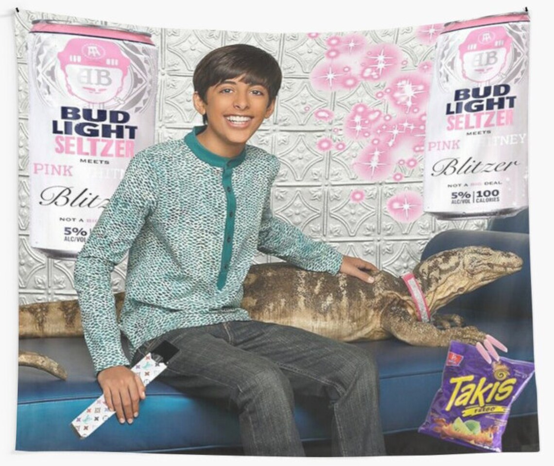 Ravi and Kipling Meme Wall Tapestry | Etsy