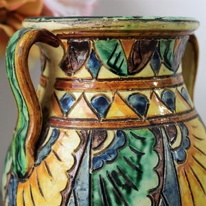 Vintage Ceramic Pottery Vase by Cellini Made in Italy Hand | Etsy