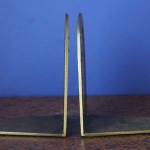 Bookends Judaic Bronze Pair, Metal Religious Décor Ten Commandments ...