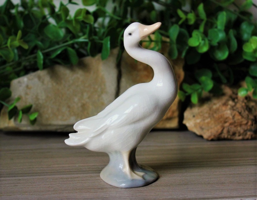 Vintage LLADRO Duck Figurine: Hand Made Porcelain Statue, Spain 1978 - Etsy