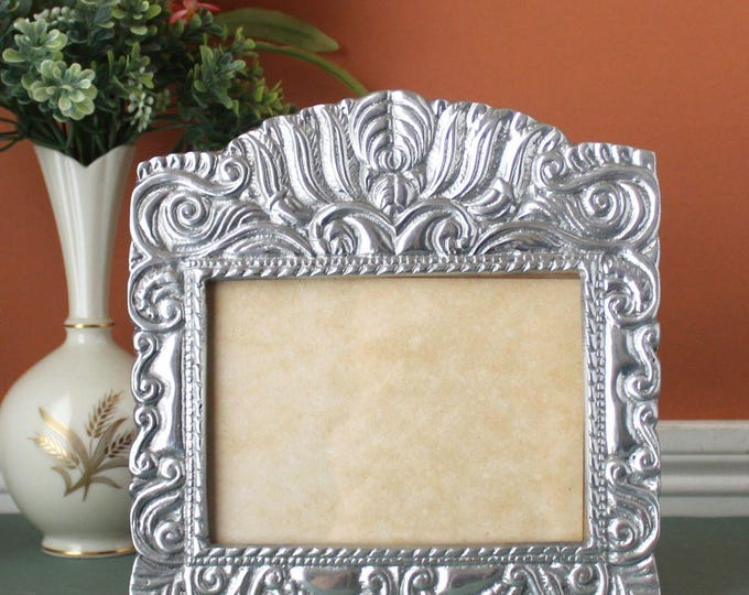 Picture Frame 5x7 Window Large Solid Metal Photo Frame Rustic Shabby ...