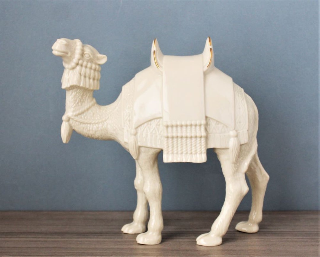 LENOX Camel Figurine Nativity Collection Porcelain Hand Made - Etsy