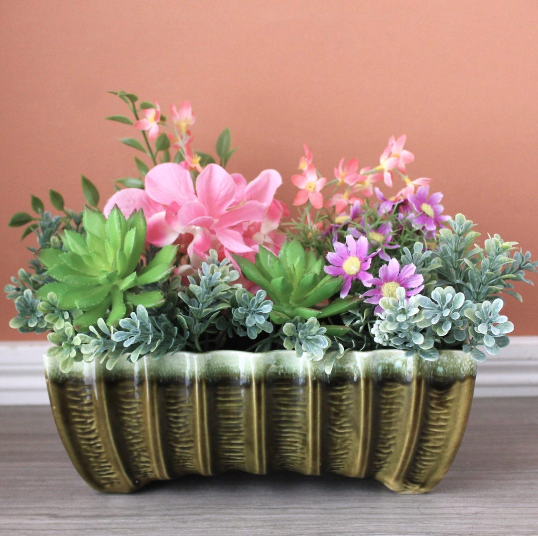 COOKSON Planter, Mid Century Pottery, CP3809 USA Cachepot, Plant ...