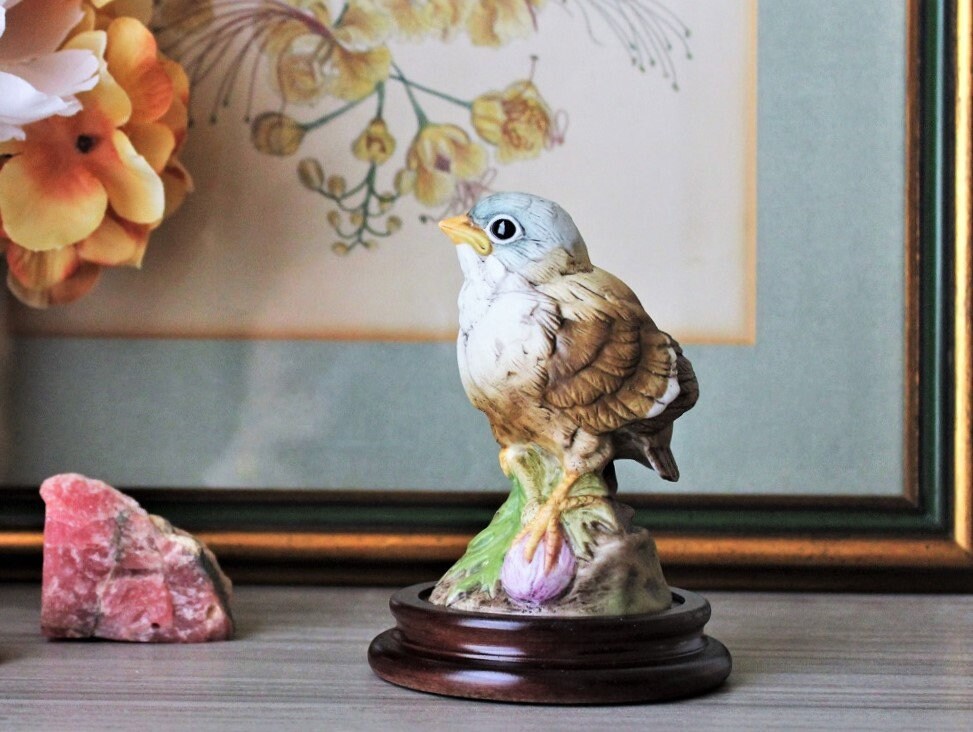 Figurines & Knick Knacks Baby Gold Finch Porcelain Figurine Andrea by ...