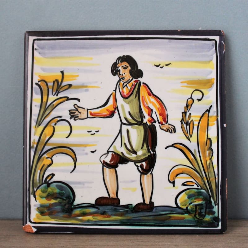 Man Made Pottery Tiles - Etsy