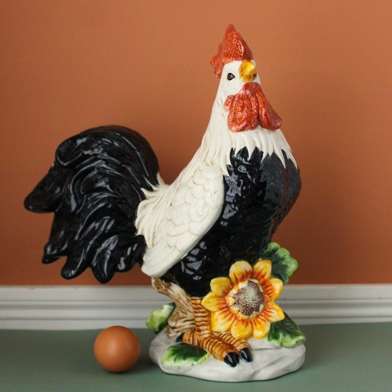 Rooster Statue - Etsy