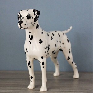 Large Dalmatian Figurine BESWICK ENGLAND Arnoldene Vintage Standing Dog ...
