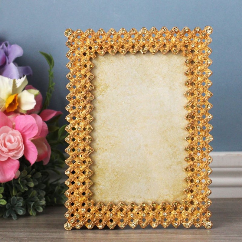 Jeweled Frame - Etsy