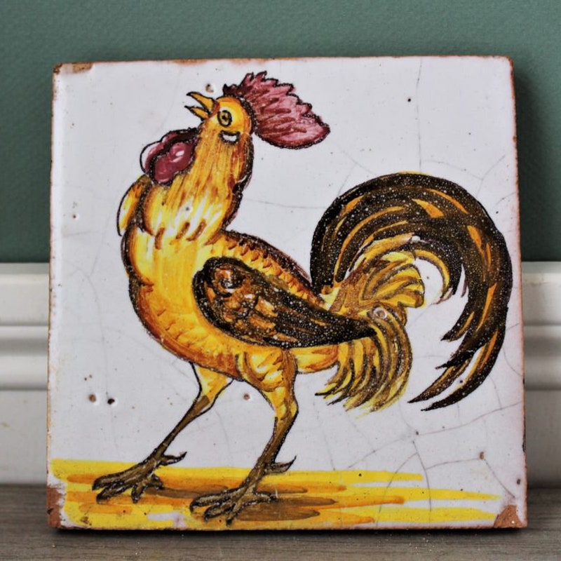 Rooster Tiles - Etsy