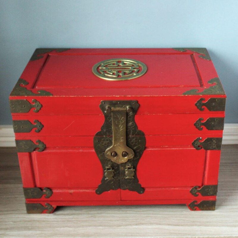Chinese Jewelry Box - Etsy