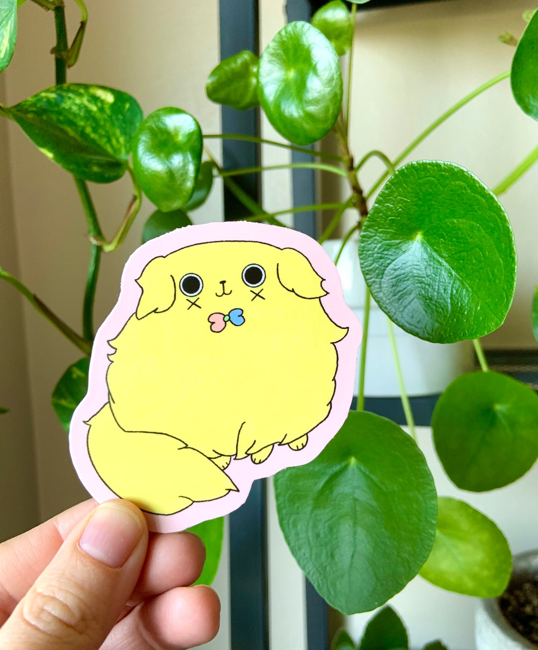 VINYL PRINCESS STICKY Bee and Puppycat Glossy Sticker - Etsy