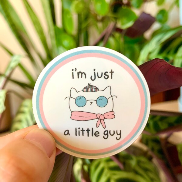 Just a Little Guy Sticker - Etsy