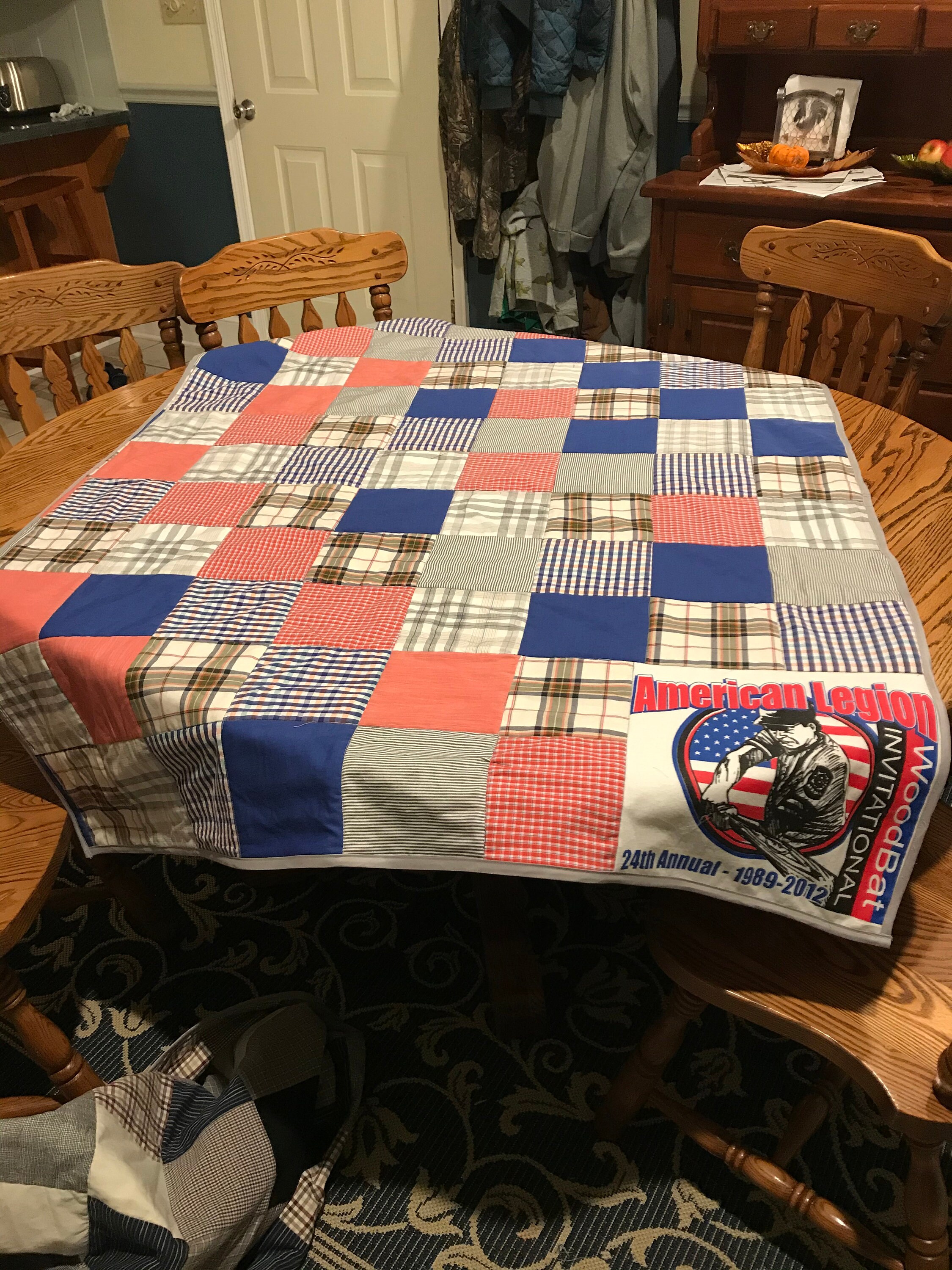 Memory Quilt - Custom Made From Your Items! - Etsy