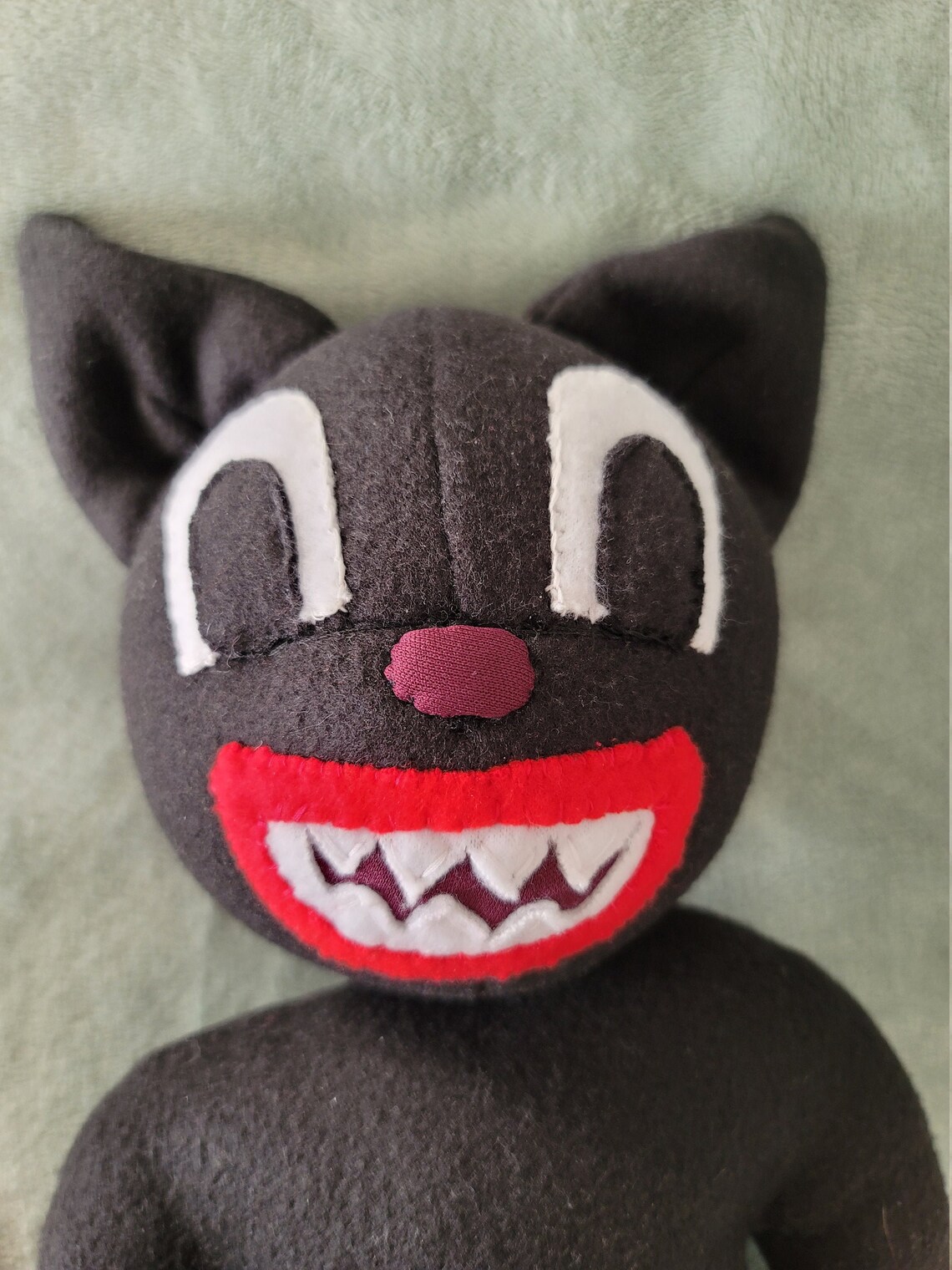 Cartoon Cat Plush Toy 25 Horror Toy | Etsy