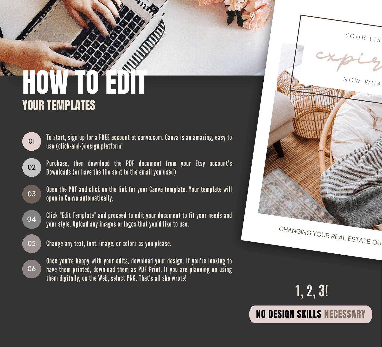 Expired Listing Guide: Real Estate Marketing Template (editable PDF) - Etsy