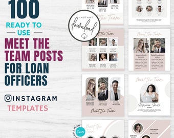 200 Mortgage Social Media Posts Loan Officer Marketing - Etsy