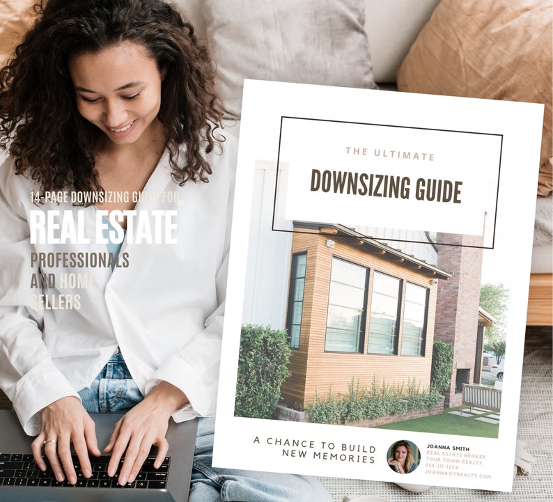 Real Estate Downsizing Guide: Editable CANVA Template (14-page) - Etsy