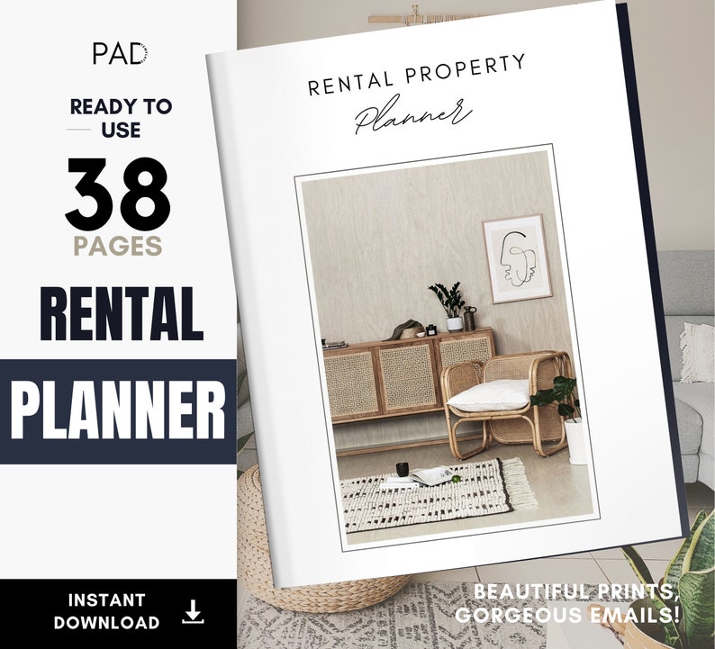 Rental Property Planner Property Manager Tools Real Estate Property ...