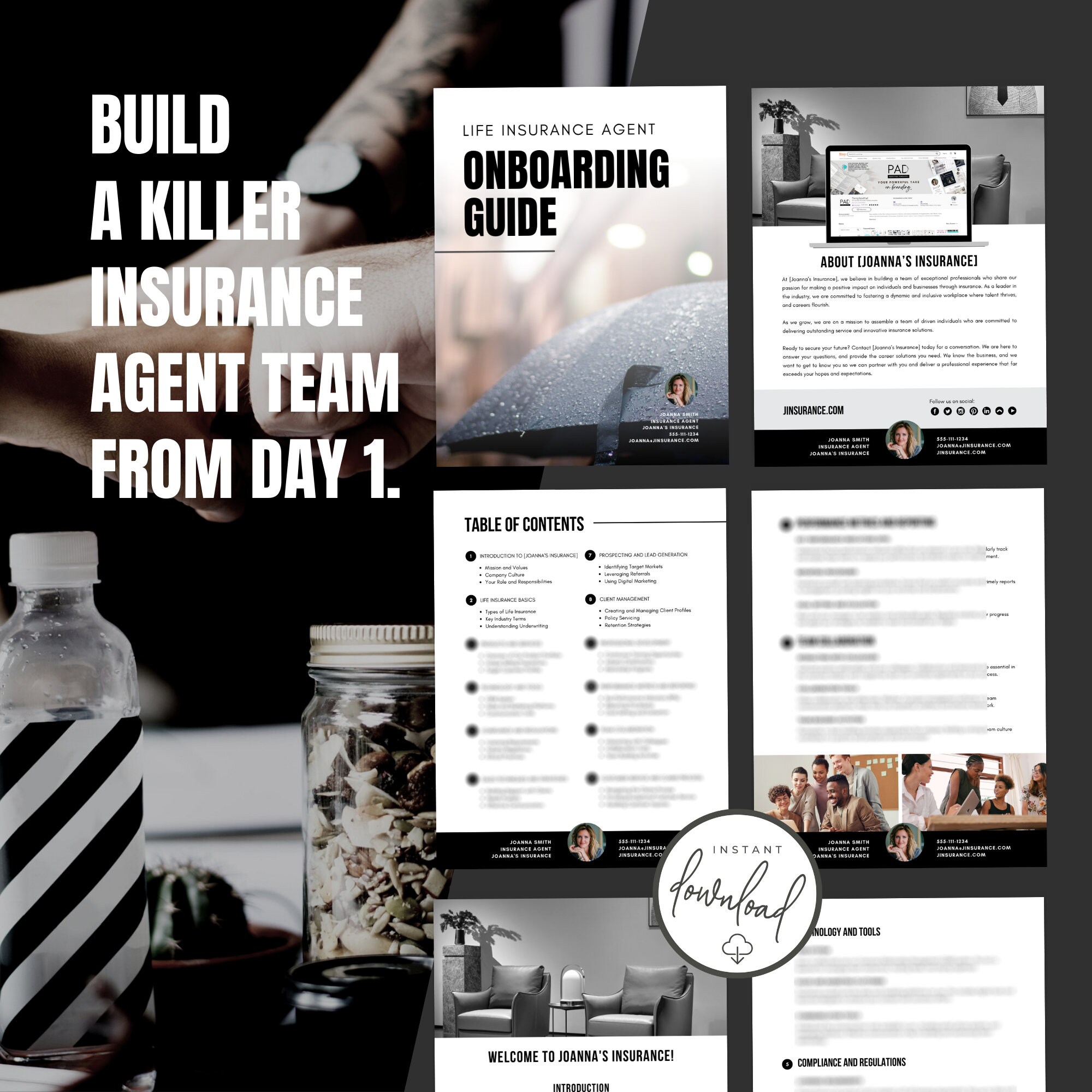 Insurance Agent Onboarding Guide | Insurance Hiring | Insurance ...