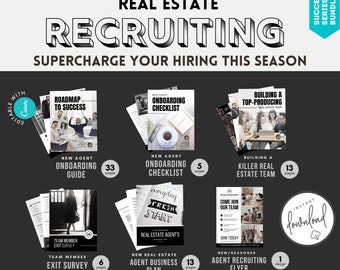 Real Estate Team Onboarding Guide Realtor Hiring Real Estate Recruiting ...