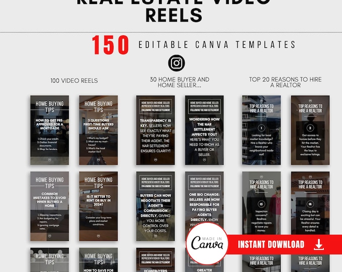 Real Estate Instagram Marketing Faceless Video Ideas for Real Estate ...