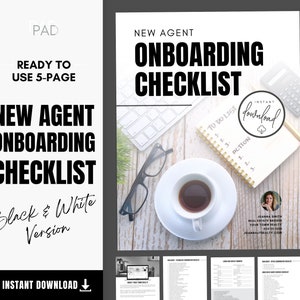 Real Estate Onboarding Bundle: Realtor Hiring Kit (CANVA Editable ...