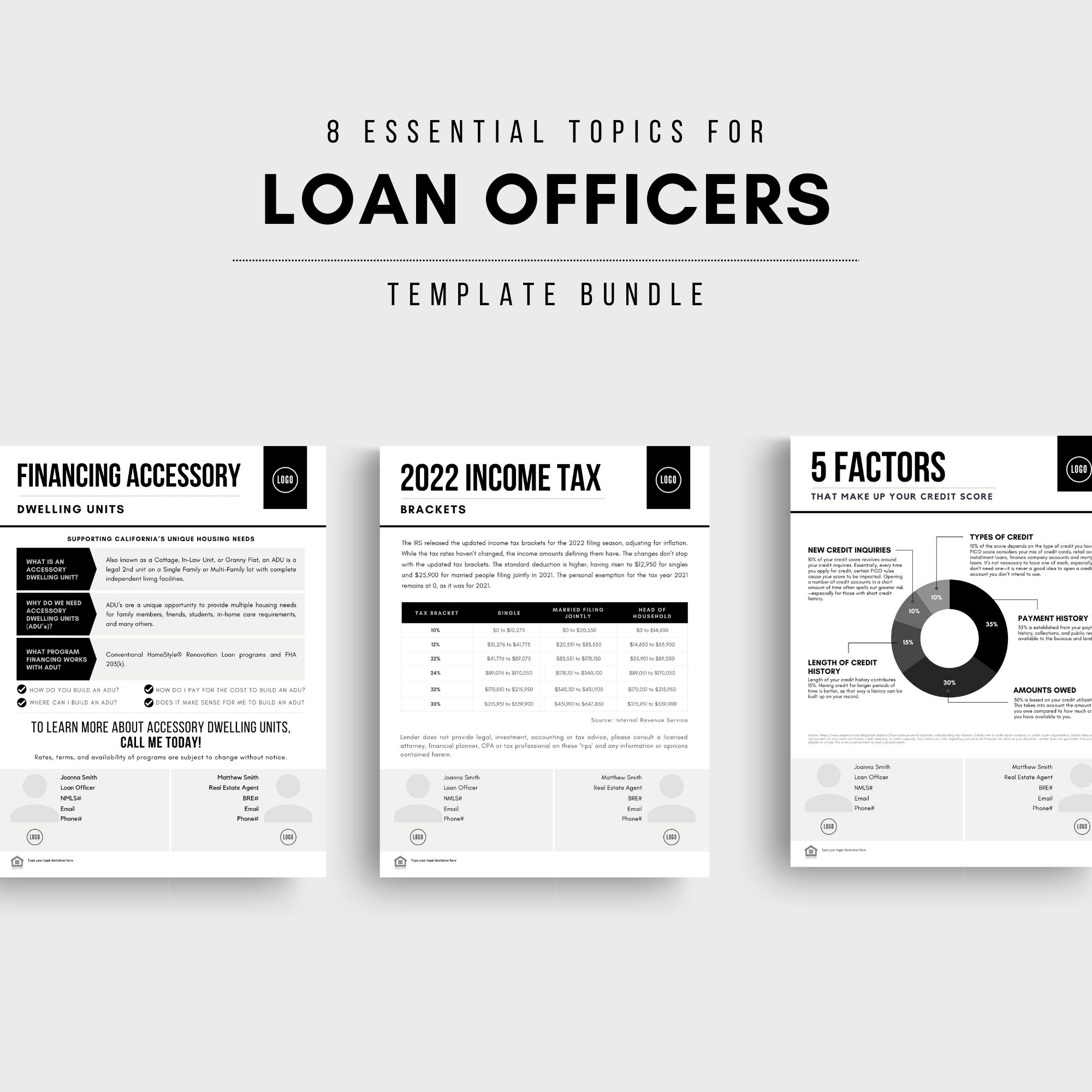 Loan Officer Marketing Kit: Social Media Templates, Guides (CANVA ...