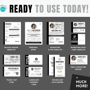 Title Company Marketing Kit: Social Media CANVA Templates (digital ...