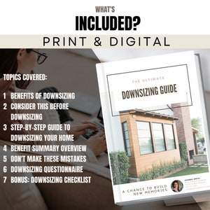 Real Estate Downsizing Guide: Editable CANVA Template (14-page) - Etsy