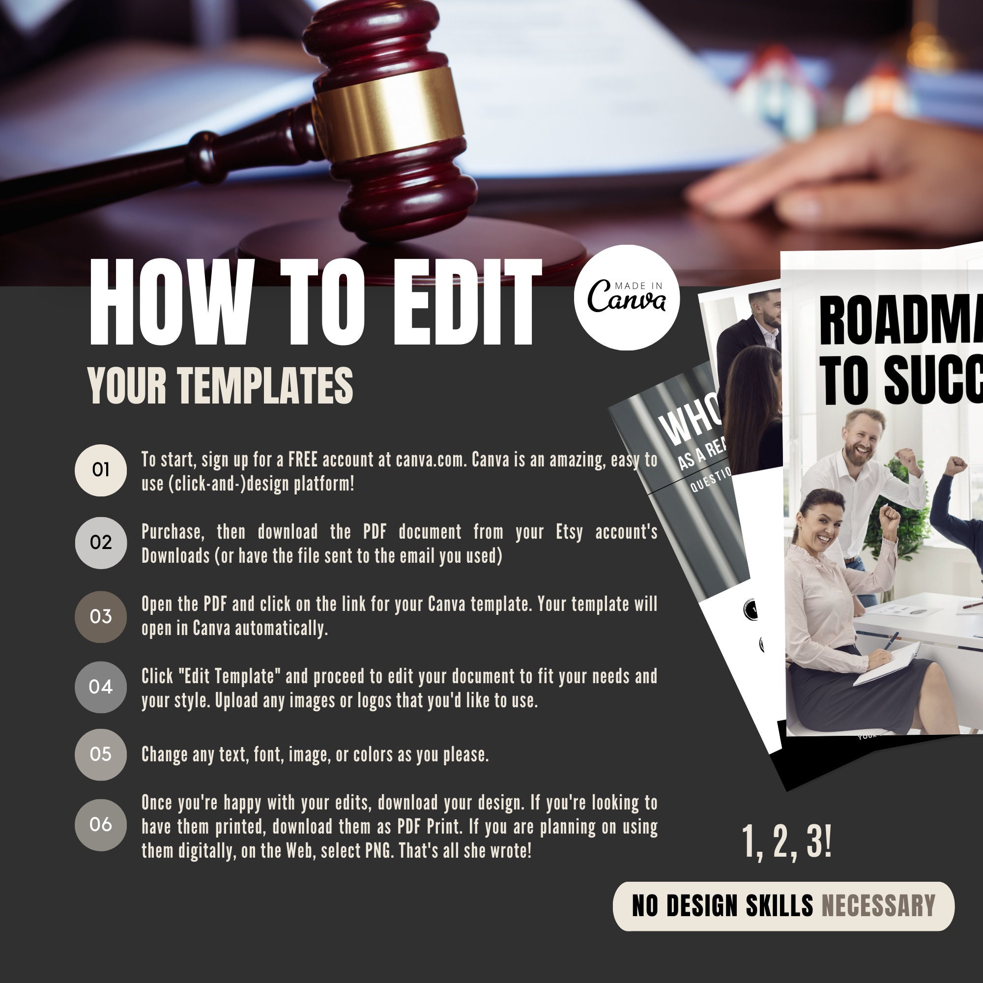 Realtor Recruiting Bundle Real Estate Hiring Templates CANVA Template ...