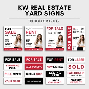 KW Keller Williams Marketing Bundle: Real Estate Agent Templates (canva ...