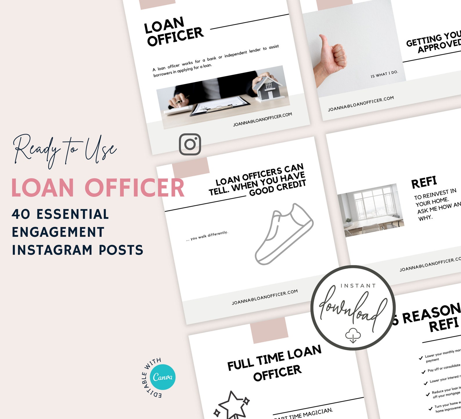 PREMIUM KIT Complete Marketing Starter Kit for Loan Officers | Etsy